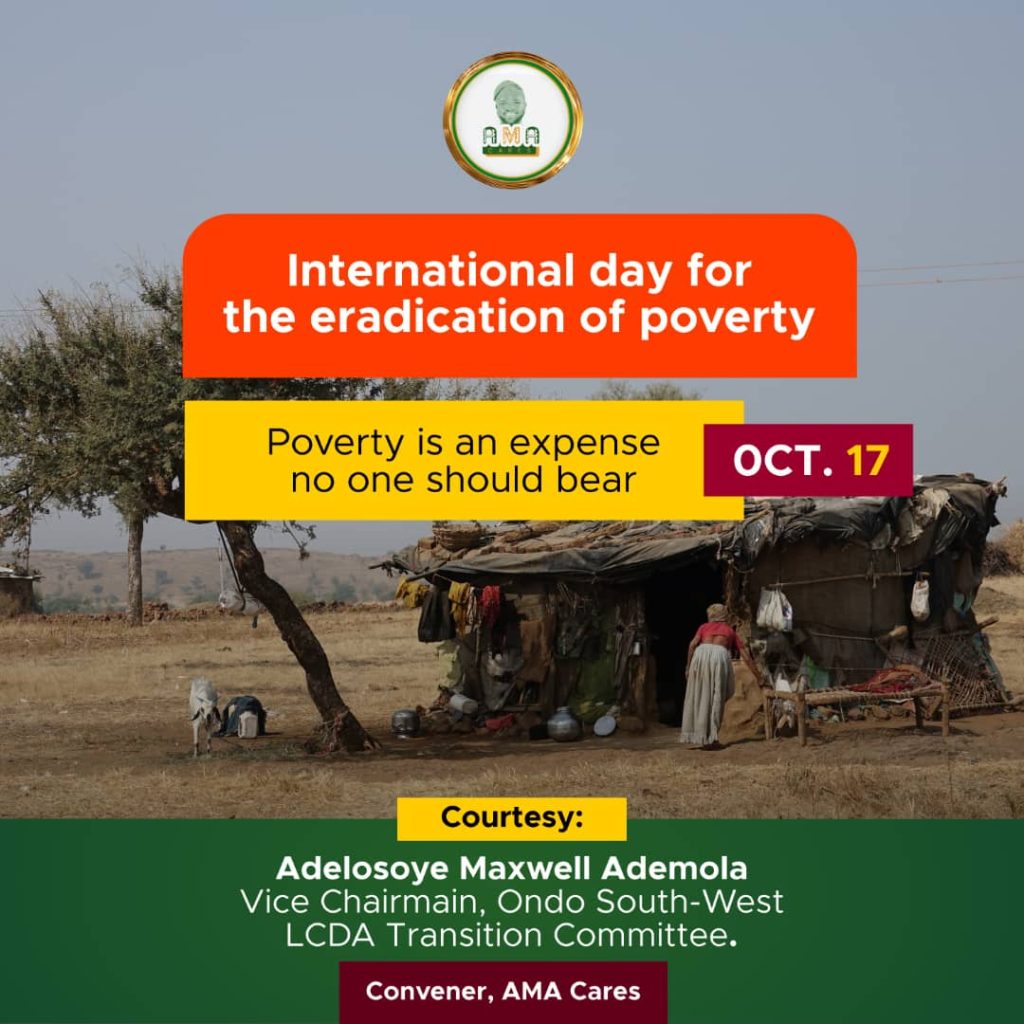 International Day for the Eradication of Poverty: A Call to Action by ...